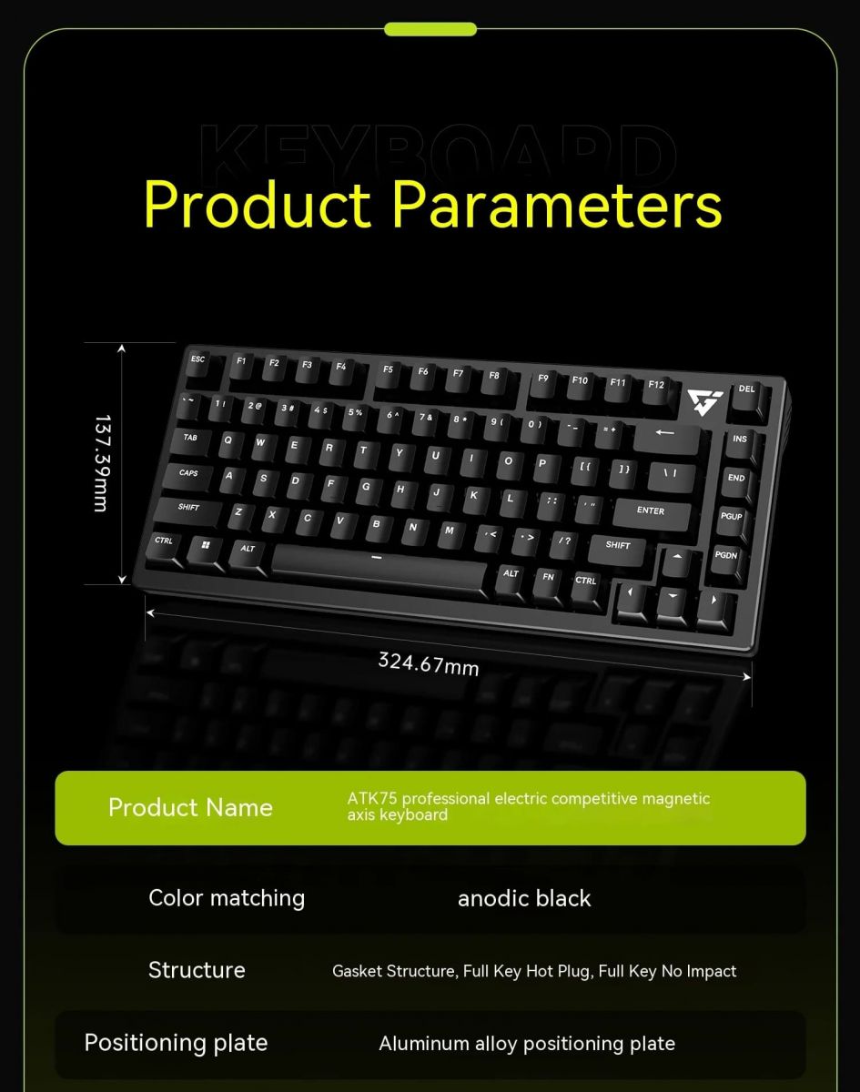 Bàn phím VGN VXE ATK75 White | Magnetic Switch - Rapid Trigger chính hãng, giá rẻ | Gearshop